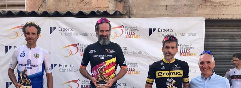 Txema Estela es proclama subcampió de Balears de màster 50